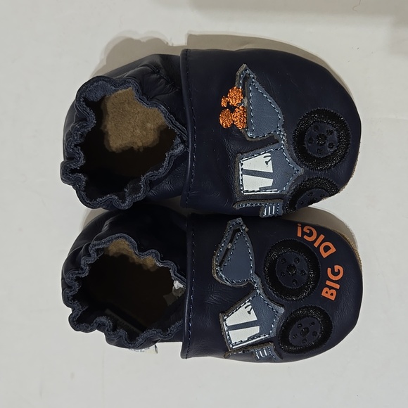 Robeez | Shoes | Robeez Baby Navy Big Dig Soft Soles | Poshmark